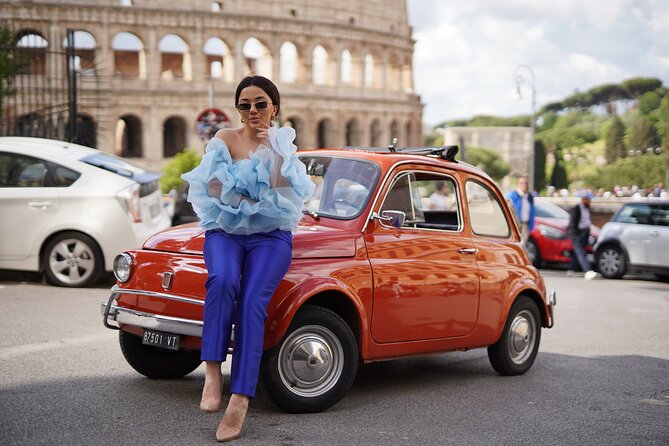 Fiat 500 Retro Car Tour with Professional Photoshoot - The Charm of the Fiat 500 and the Personal Touch