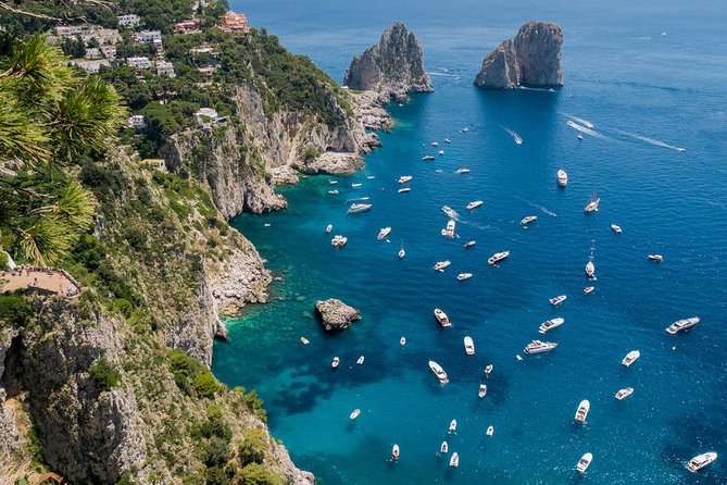 From Naples: Capri Island Tour with Lunch and Blue Grotto - Lunch in Anacapri: A Taste of Local Life