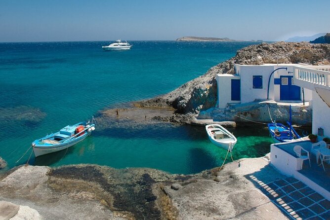 Full Day Private Cruise Milos, Kimolos and Polyaigos - The Experience at a Glance
