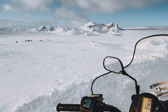 Golden Circle Super-Jeep Tour and Snowmobiling from Reykjavik - The Exciting Snowmobiling on Langjökull Glacier