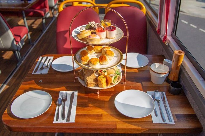 London Afternoon Tea Bus and Panoramic Tour on Lower Deck - Key Points