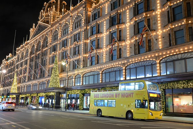 London by Night Sightseeing Tour - Open top bus - The Experience in Detail