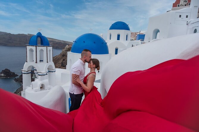 photoshoot in Santorini Oia - Key Points