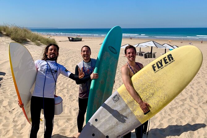 Priv Half Day Surf_full gear round & round trip transport_Lisbon - What to Expect During Your Half-Day Surf Tour in Lisbon