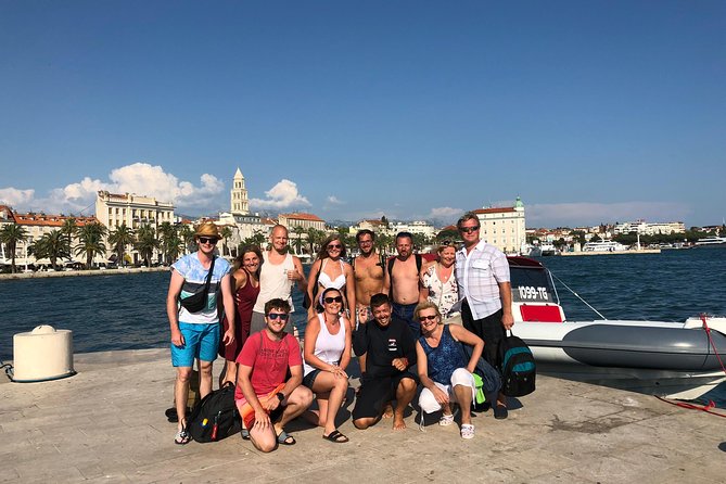 Private Blue Lagoon and island Solta speedboat tour - FULL DAY - Key Points