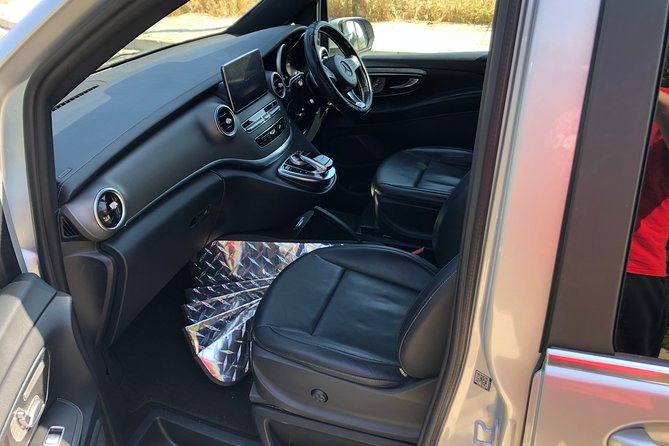Private Transfer from Larnaca Airport to Coral Bay in Minivan in 7 seater Taxi