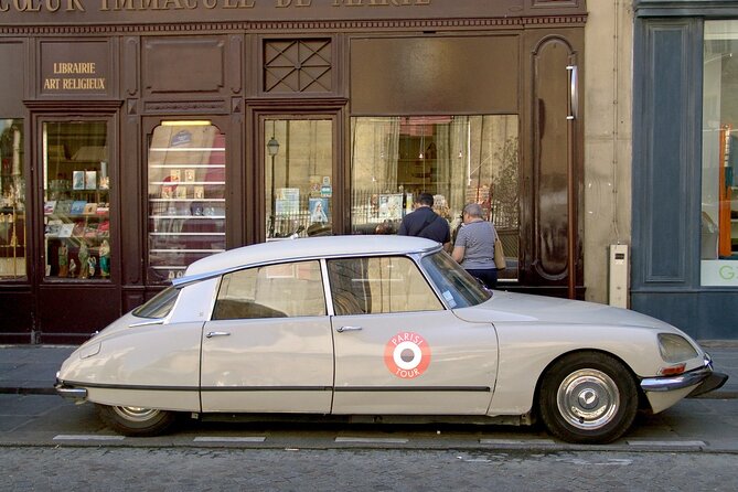 Private Vintage Car Tour of Paris in a Citroën DS - 2H - Key Points