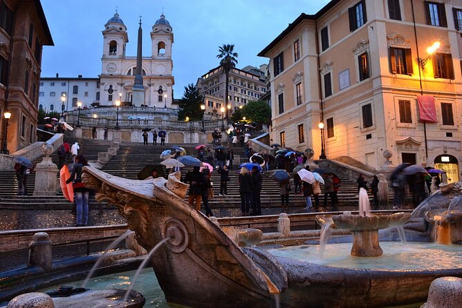 Rome Evening Panoramic Walking Tour Including Trevi Fountain and Spanish Steps - The Itinerary in Detail