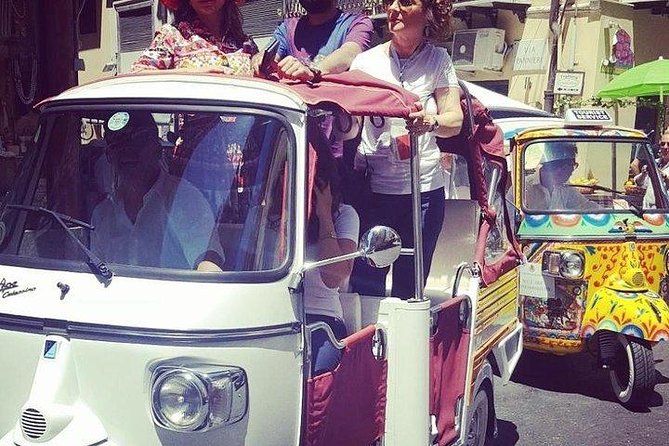 Tuk tuk ride, ape car - A Closer Look at This Palermo Tour
