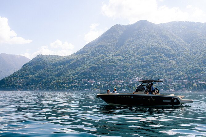 1H Private Cruise Lake Como Tender Yacht Invictus 6 pax