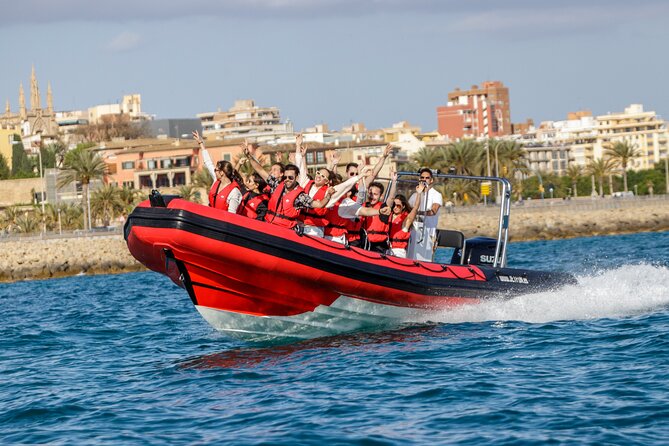 Alcudia: 2-hour Speedboat Sightseeing Adventure with Snorkel
