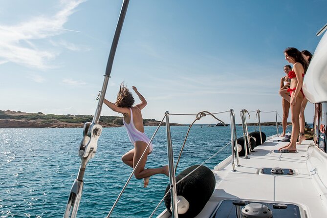 Athens Semi private Morning Catamaran cruise with meal & drinks