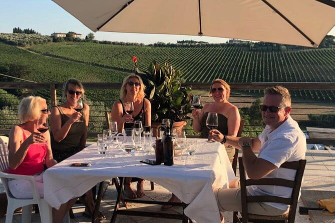 Biodynamic Wine Tasting with Producer in Vinci - The Setting: A Panoramic Tuscany View