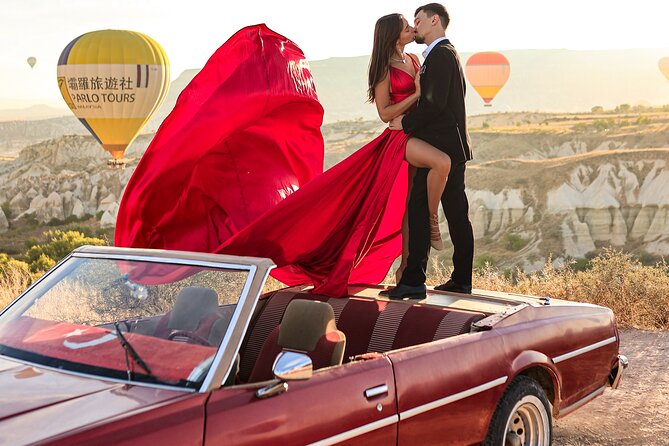 Cappadocia Private Photo Shoot with Flying Dress + Vintage Car - What Makes This Tour Special?
