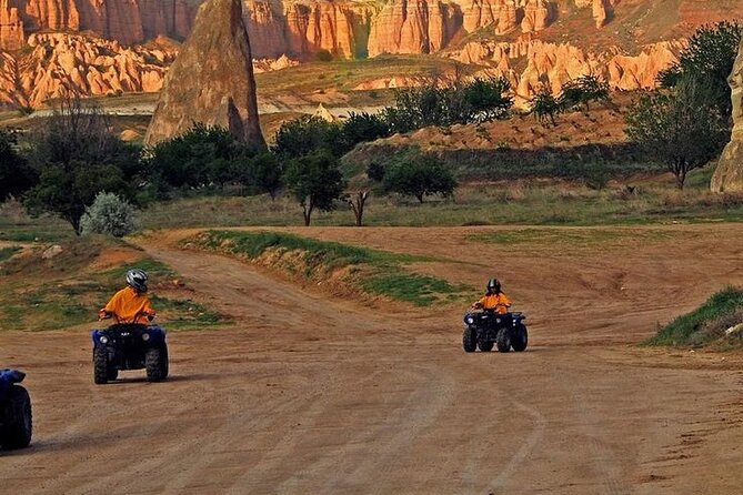 Cappadocia: Quad Bike-ATV Tour/wGuided+Transportation(3 Valleys)