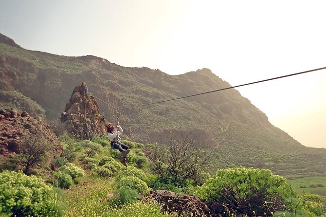 Climbing + Zipline + Via Ferrata + Cave. Adventure route in Gran Canaria - Detailed Breakdown of the Experience