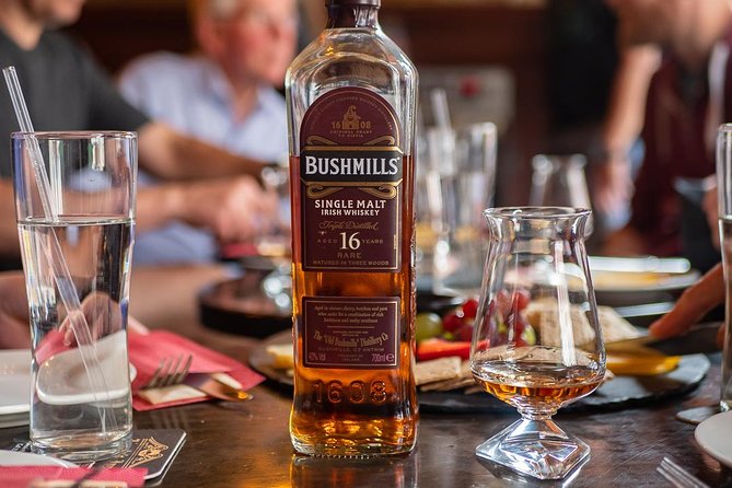 Deluxe Whiskey and Food Tasting in Dublin