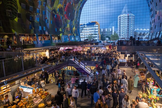 Den Haag- Delft- Rotterdam Private Day Tour From Amsterdam - The Vibrant Markthal: Food, Art, and Architecture