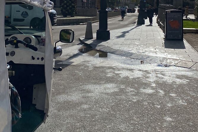 "Exclusive Panoramic Views of Madrid in Tuk Tuk with pickup" - What Travelers Say