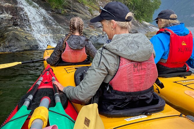 Fjord paddle in Hellesylt - Half Day Kayaking Tour