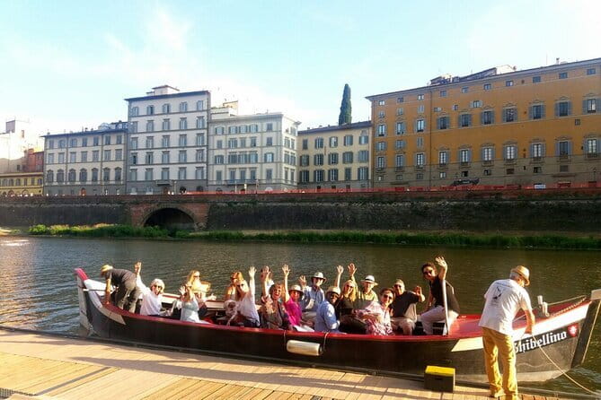 Florence River Cruise on a Traditional Barchetto