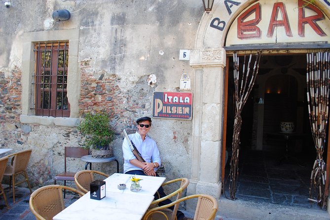 From Messina Cruise Terminal: Private Godfather tour + Lunch