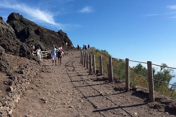 Half-Day Vesuvius Drive and Summit Hike from Naples with Lunch