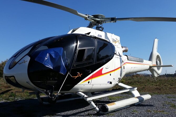 Helicopter flight over Mount Etna