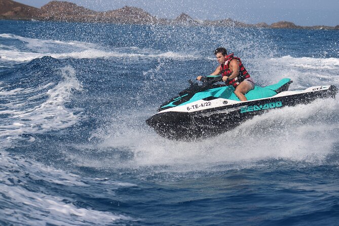 Jet Ski Activity to Lobos Island from Corralejo