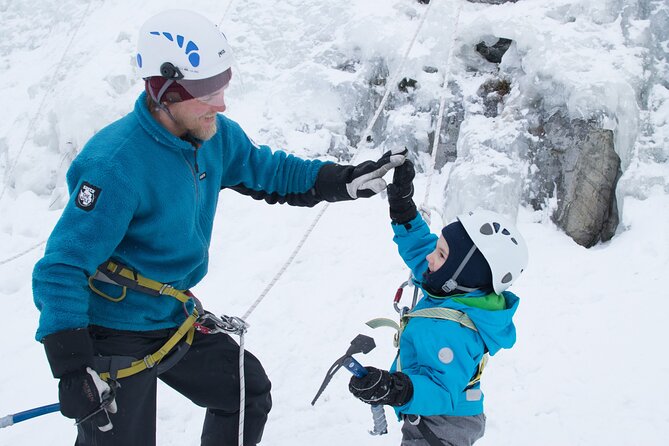 Kids Ice Climbing Adventure in Pyhä-Luosto, Finland