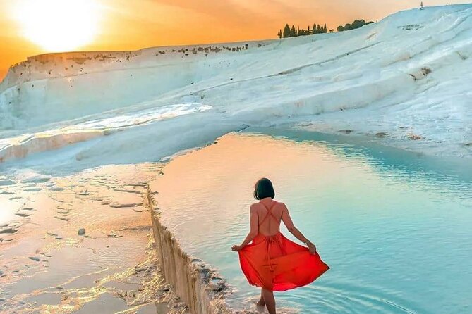 Marmaris Pamukkale Tour By Night / Away From The Crowds - Arriving at Pamukkale in the Afternoon