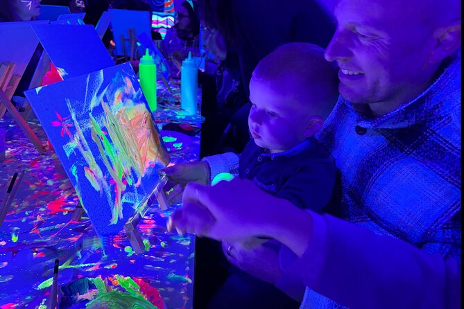 Neon Art Painting Experience in Immersive Studio (No Stop Wine) - Who Should Consider This?