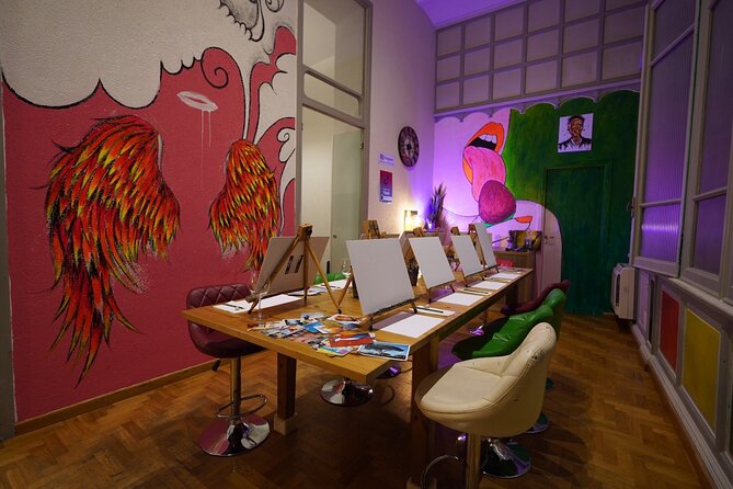 Paint & Wine Experience in Piazza Navona - The Itinerary in Detail