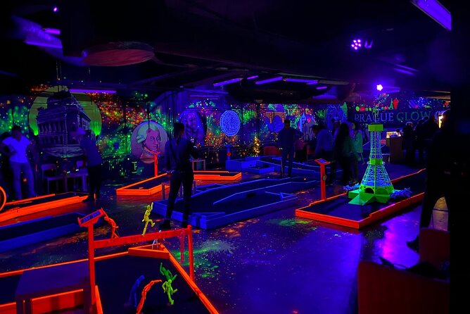 Prague Black Light Mini Golf Admission Ticket - Authentic Perspectives from Travelers