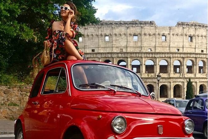 Private: 3 hours panoramic tour of Rome aboard a vintage Fiat 500 - Frequently Asked Questions