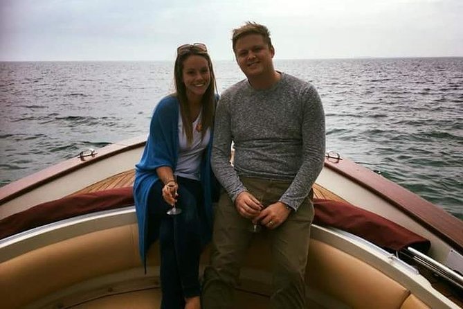 Private sunset cruise with toast