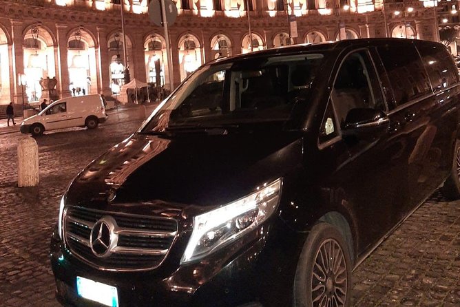 Private Vip Airport Transfer from Rome Airport to Rome city hotel
