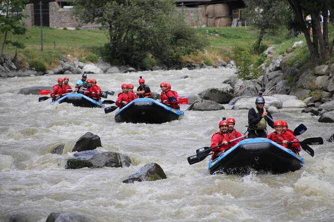 Rafting Power in the Noce stream in Ossana - Scenic views and the setting