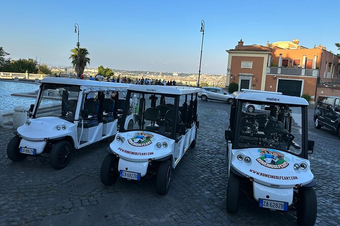 Rome Full day Private Golf Cart Tour with Hotel Pickup 6 hours