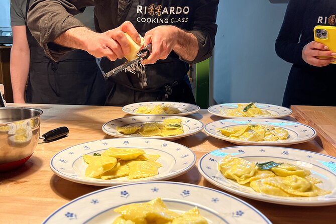 Rome Pasta Making Class with Italian Sauces and Wine Included