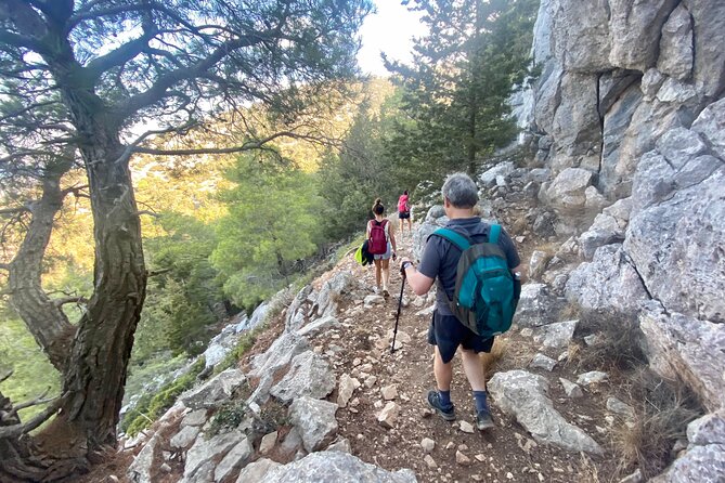 Small Group Hiking on Mount Akramitis in Rhodes