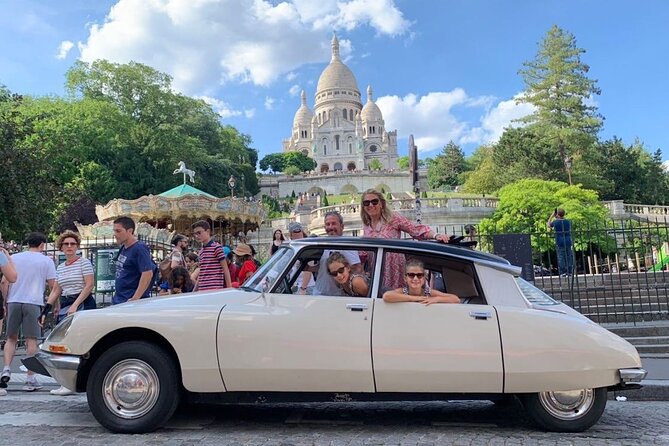 The Essentials of Paris in a Classic Open Top Car Citroën DS - The Value of a Private Tour