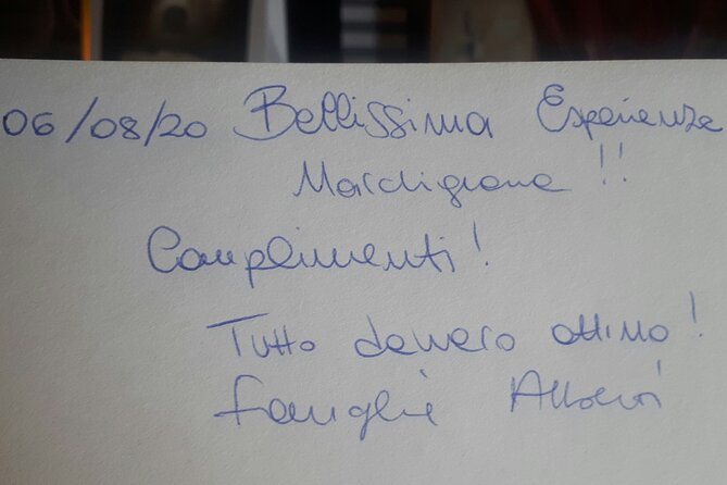Wine Tour and Tasting at Le Marche's Oldest Wine Estate