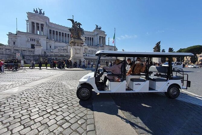 3-Hour Guided Golf Cart Tour in Rome - Key Points