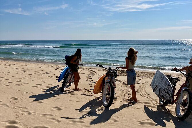 3 Hours of Surf and Electric Bike Exploration in Lacanau