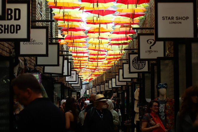 Camden - Markets, Music & Movies Tour with 10+ Food Tastings - The Guided Experience and Small Group Dynamics