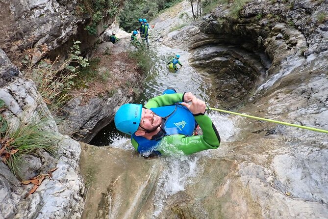 Canyoning "Vione" - advanced Canyoningtour also for sportive beginner - The Value of Canyoning "Vione"