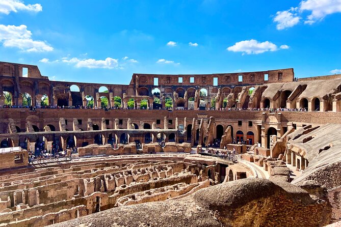 Colosseum with Arena Guided Tour - Walking Through the Roman Forum