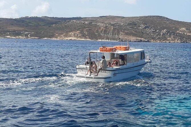 Comino and Gozo Private Boat Tour : Julie Pearl Boat - The Practicalities: Comfort, Value, and Flexibility