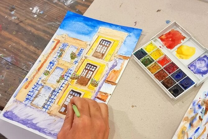Create Watercolour With Hugo do Lago in Porto - The Enjoyment Factor and Authenticity